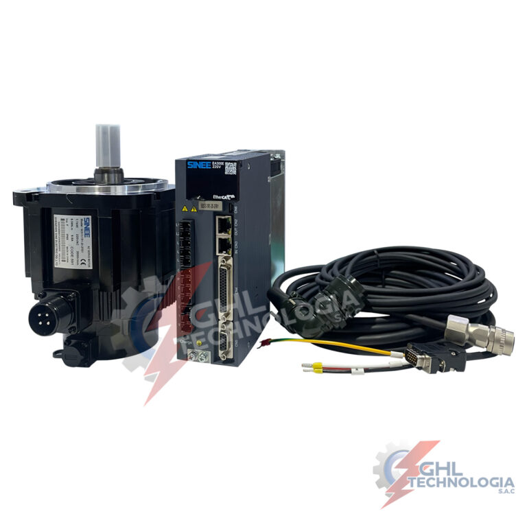 KIT SERVOMECANISMO SINEE 220VAC 5.39Nm 1.1KW 2000RPM - GHL Technologia