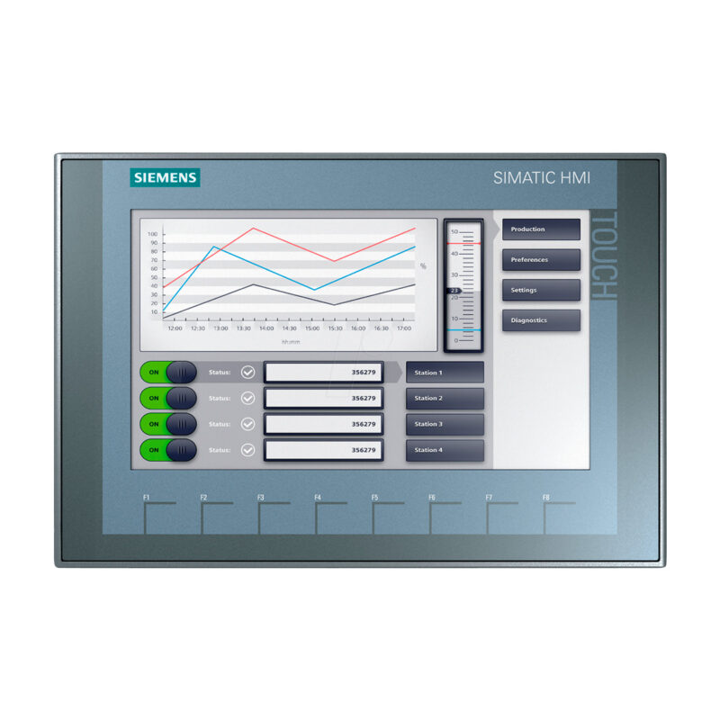 Simatic HMI KTP900 BASIC PANEL, manejo con teclado/ tactil, pantalla ...